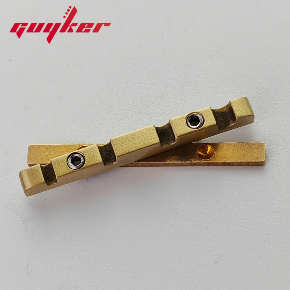 Adjustable-Bell-Brass-Nut-Guitar-Brass-Bridge-Nut-Split-Regulation-Nut ...
