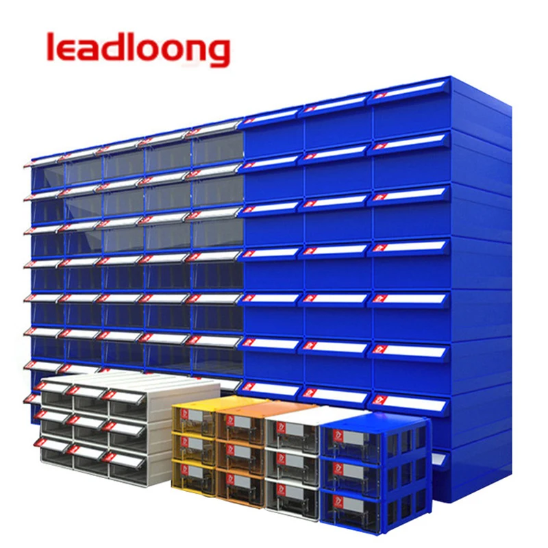 8-Pieces-18X9-5X5CM-Stackable-Clear-Plastic-Storage-with-Transparent ...