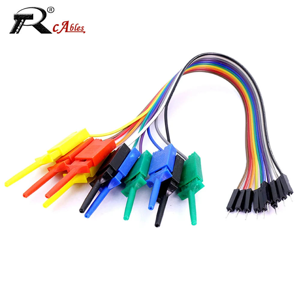 25CM-High-Efficiency-Test-Hook-Clip-Logic-Analyzer-Cable-Gripper-Probe ...