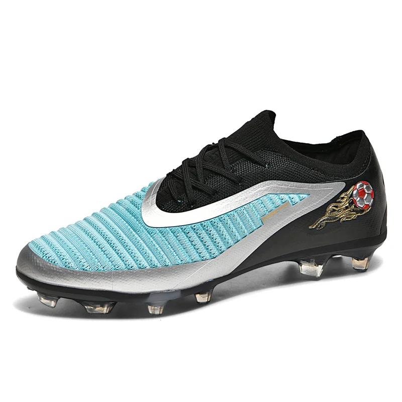 New Men Studded Soccer Shoes Comfortable Resistant Non Slip Sneakers ...