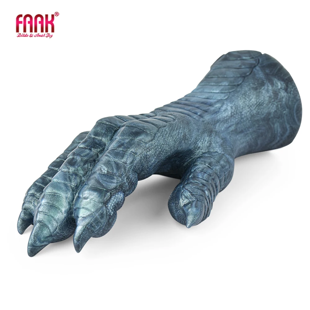 FAAK-Fantasy-Dragon-Claw-Sex-Toys-Silicone-huge-Artificial-Hand-Clit-Stimulate-Large-Anal-Plug ...