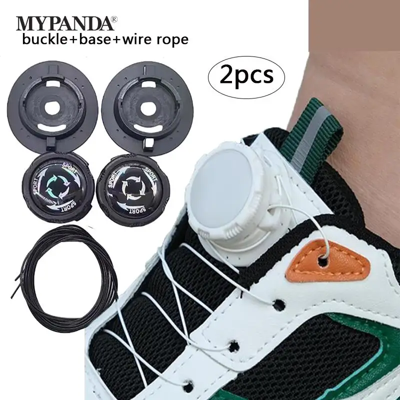 2pcs-Metal-Wire-Swivel-Automatic-Buckle-Rope-Sneaker-ShoeLaces-Kids ...