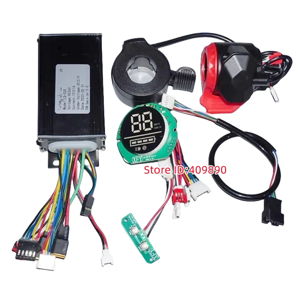 36V350W-electric-scooter-brushless-controller-8-5-inch-wheel-hub-motor ...