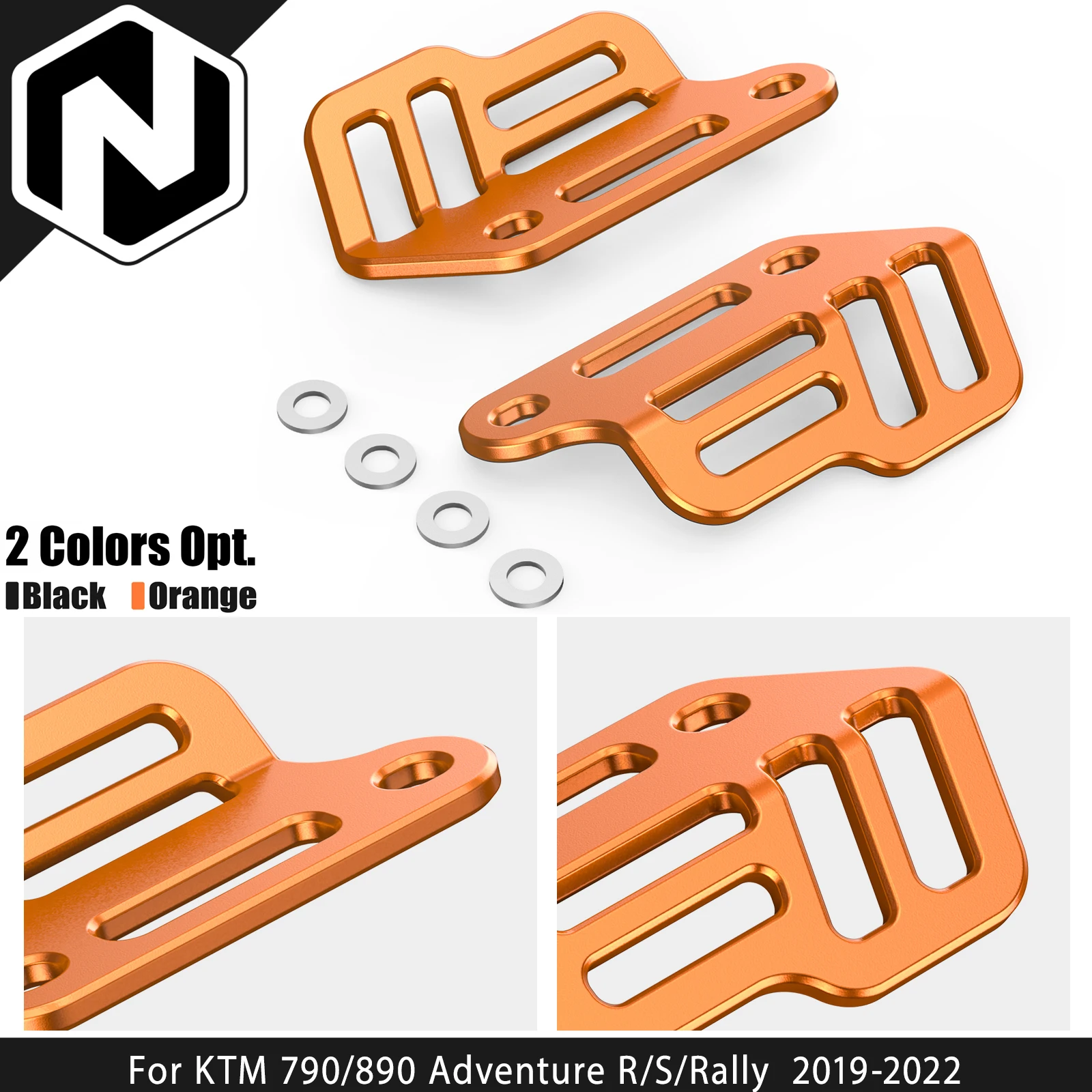 Motorcycle Luggage Rack Side Bag Holder Tie Down Brackets For KTM 790 ...