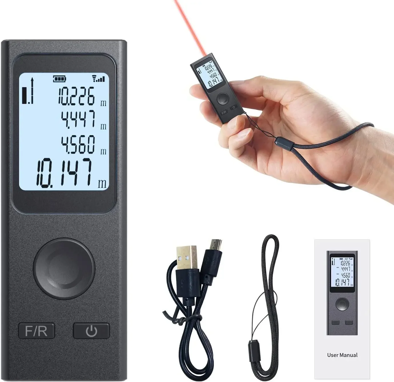 Smart Laser Rangefinder Intelligent 30/40/50M Digital Laser Rangefinder ...