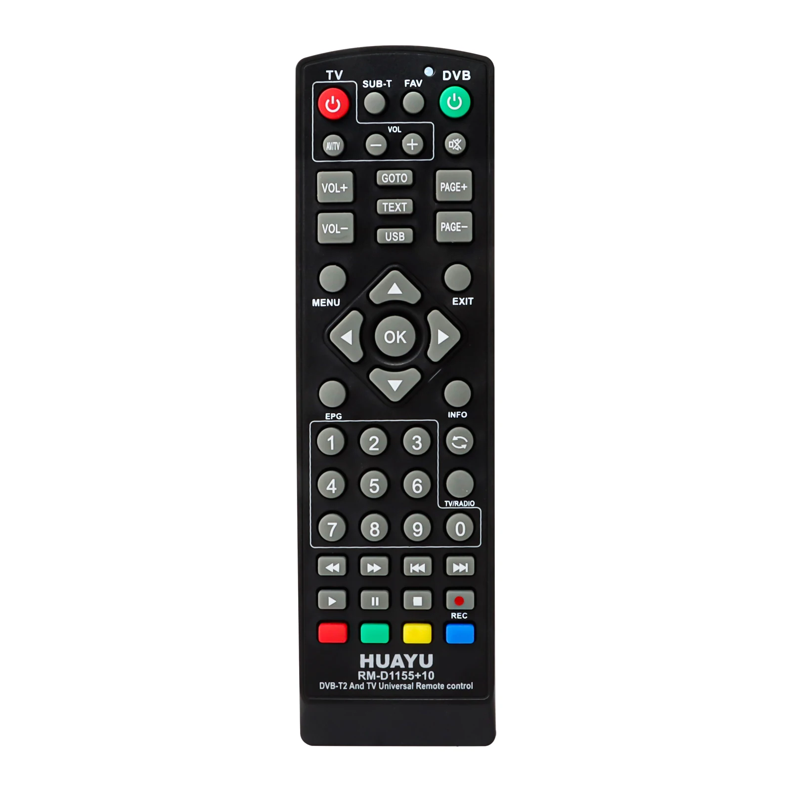 Universal-TV-Box-Remote-Control-DVB-T2-RM-D1155-10-Sat-Satellite ...