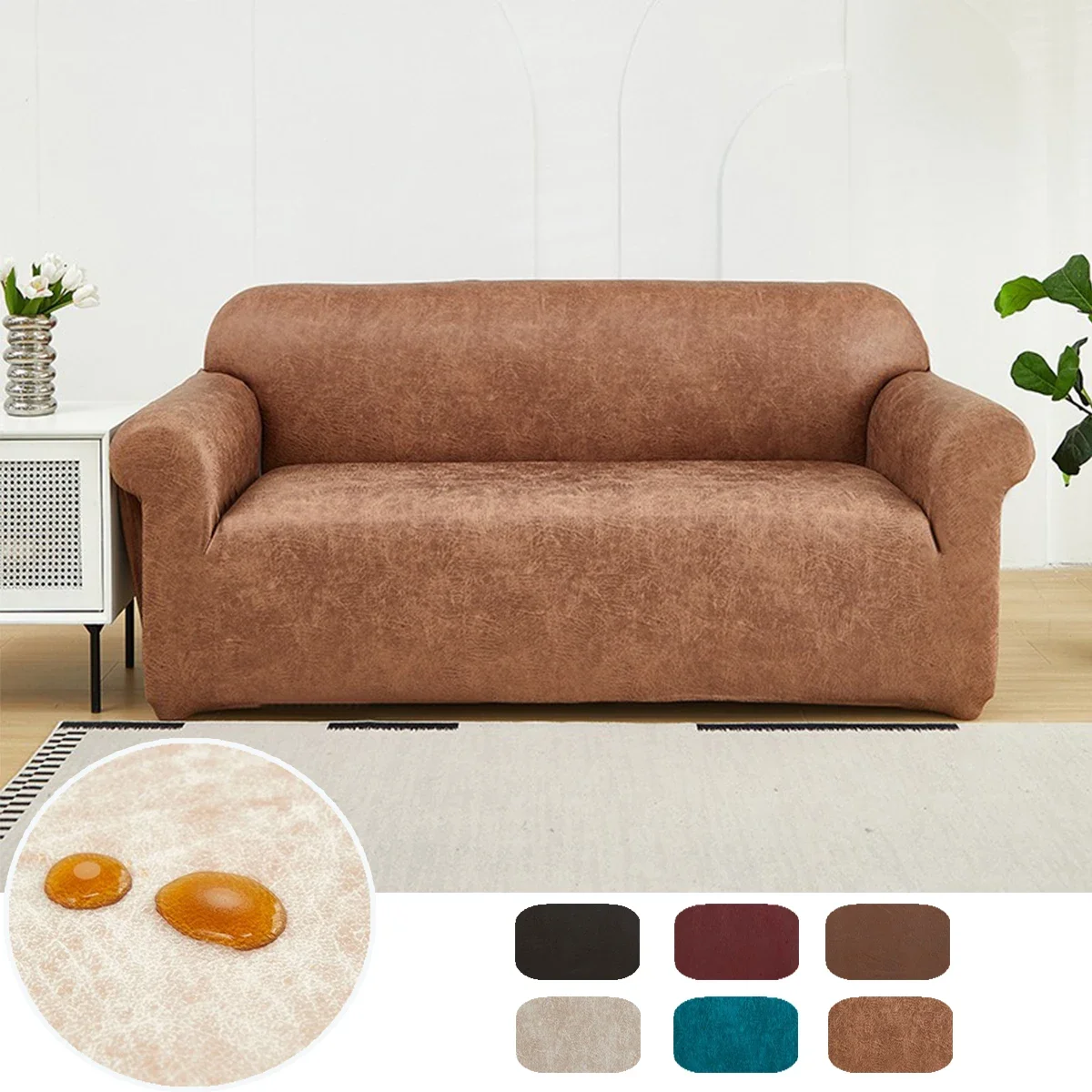 Technology-Cloth-Sofa-Cover-Stretch-Sofa-Slipcover-Non-slip-Sofa-Cover ...