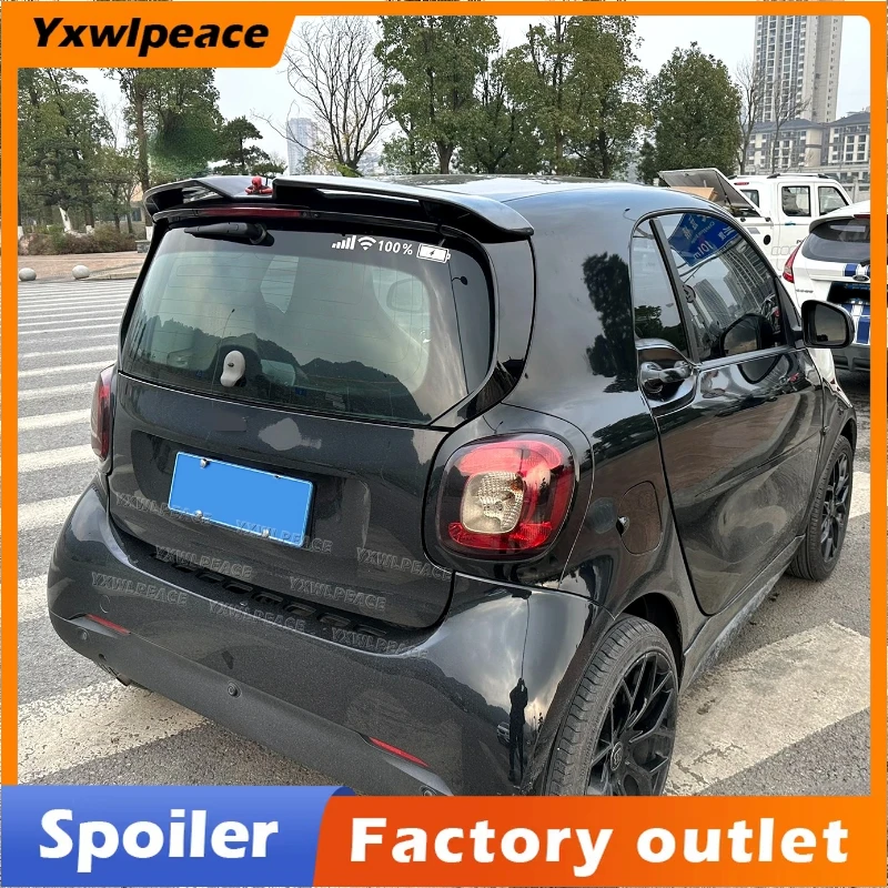 For-Merced-Benz-Smart-Fortwo-Fourfour-453-Roof-Spoiler-2015-2018-ABS ...
