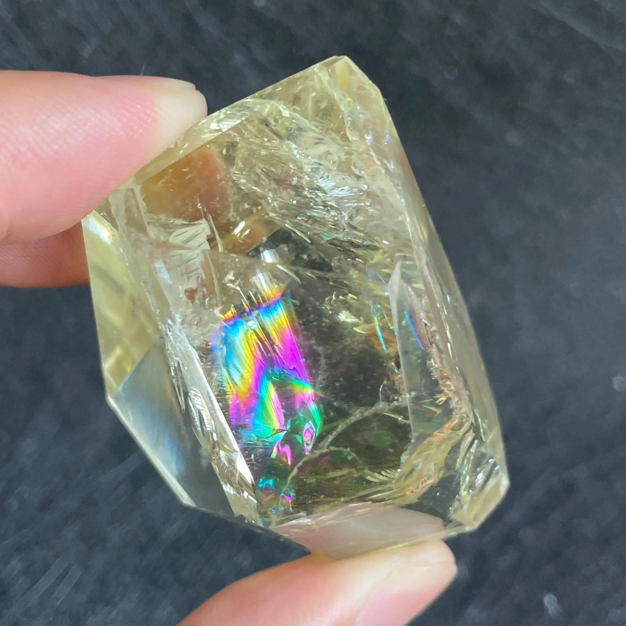 Natural-Citrine-Rainbow-Crystal-Free-Form-Rock-Decoration-Rough ...