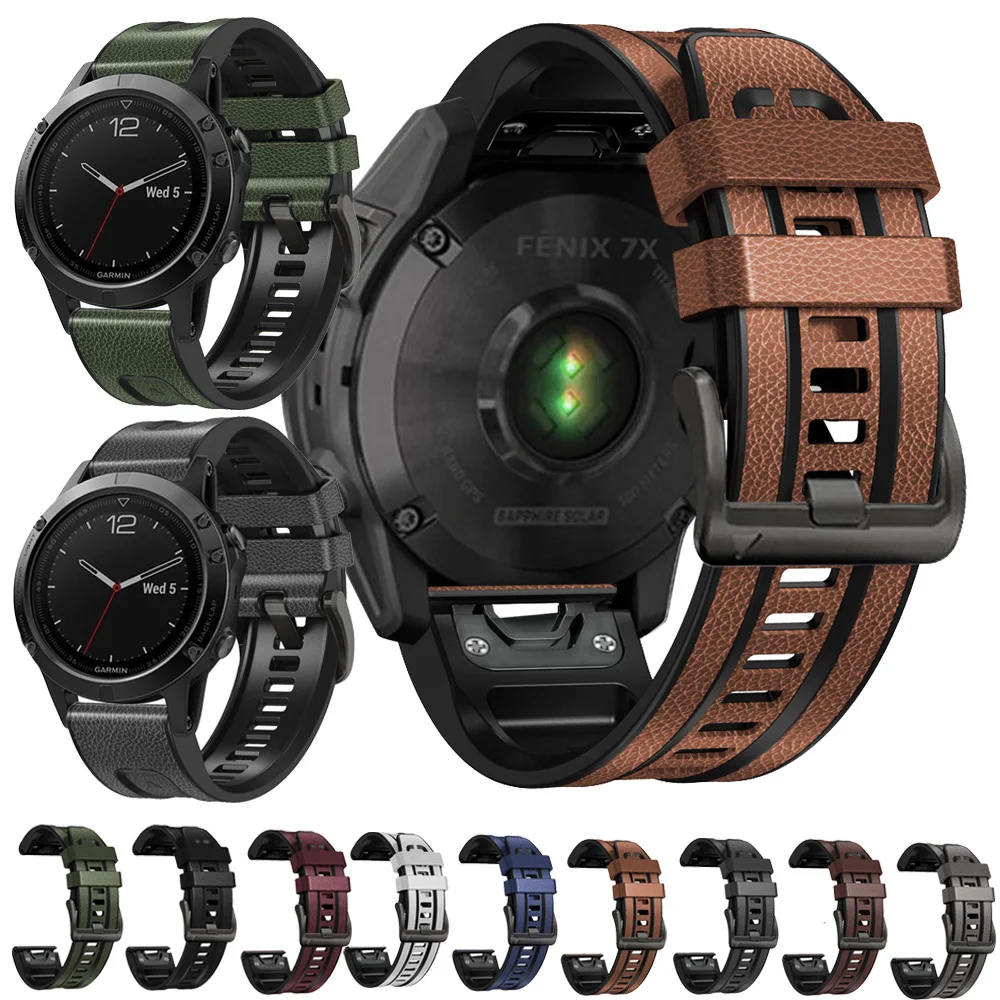Para garmin fenix 7x 6x pro safira gps 5x mais 3 hr cinta liberação ...