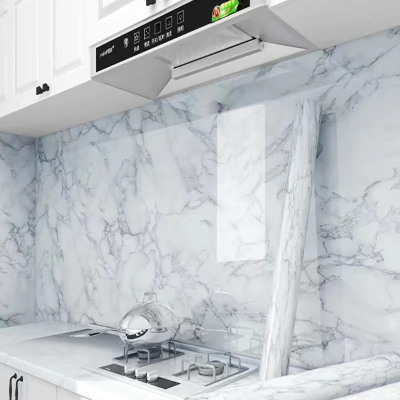 Marble-Self-adhesive-Waterproof-Wallpaper-Kitchen-High-Temperature ...