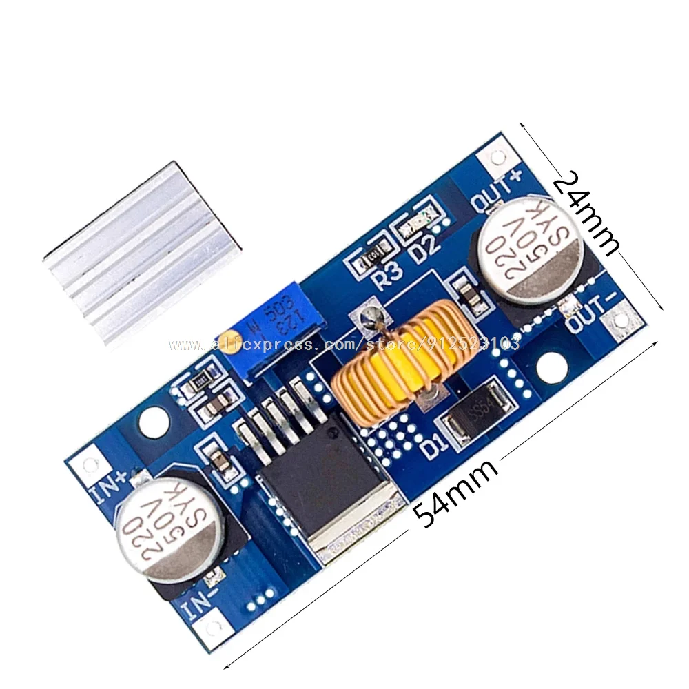 DC-DC-XL4015-Adjustable-Step-down-Module-4-38V-High-Power-96-High ...