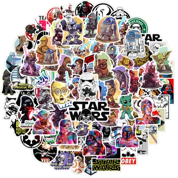 50/100PCS Disney Cool Star Wars Cartoon Sticker DIY Diary Laptop ...