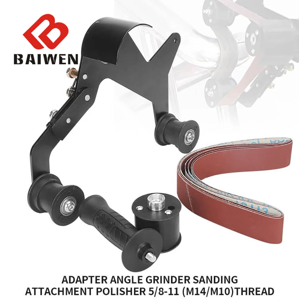 New-Grinder-Belt-Sander-Attachment-Set-Adapter-Angle-Grinder-Sanding ...