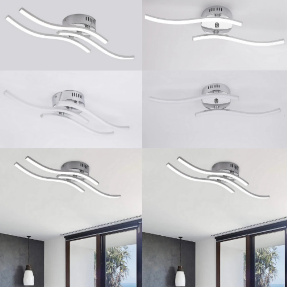 24W-LED-Modern-Ceiling-Lamp-For-Living-Room-Bedroom-Interior-Lighting-Kitchen-Forked-Shaped ...