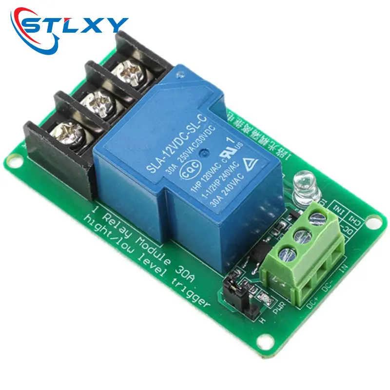 ONE-1-channel-relay-module-30A-with-optocoupler-isolation-5V-12V-24V ...