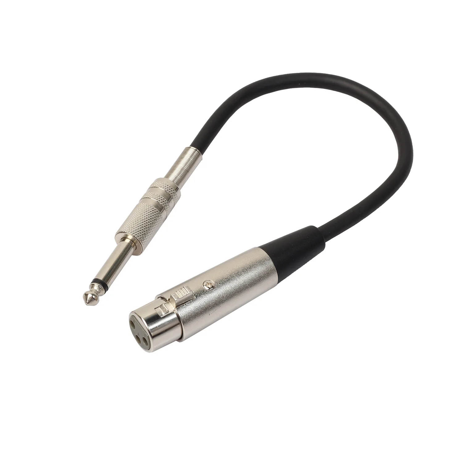 Cable de Audio Cable Canon XLR hembra a conector Jack de 6,35mm ...