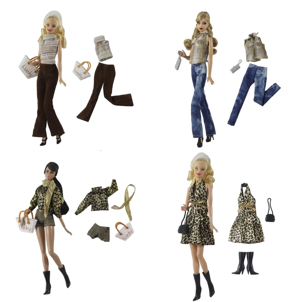 Conjunto-de-ropa-de-mu-eca-hecha-a-mano-traje-de-vestir-diario-ropa ...