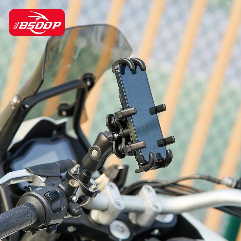 Motorcycle-Electric-Bike-Mobile-Phone-Holder-Aluminum-Bicycle-Riding ...