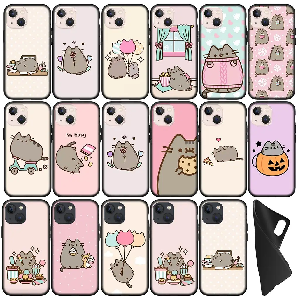 Kawaii Cat Soft Phone Case Cover for iPhone 14 Pro Max (16)