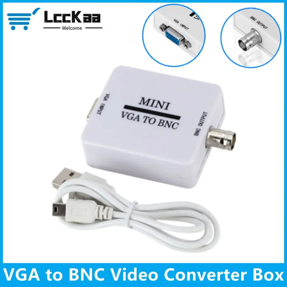 LccKaa-VGA-to-BNC-Video-Converter-Convertor-Box-Composite-VGA-to-BNC ...