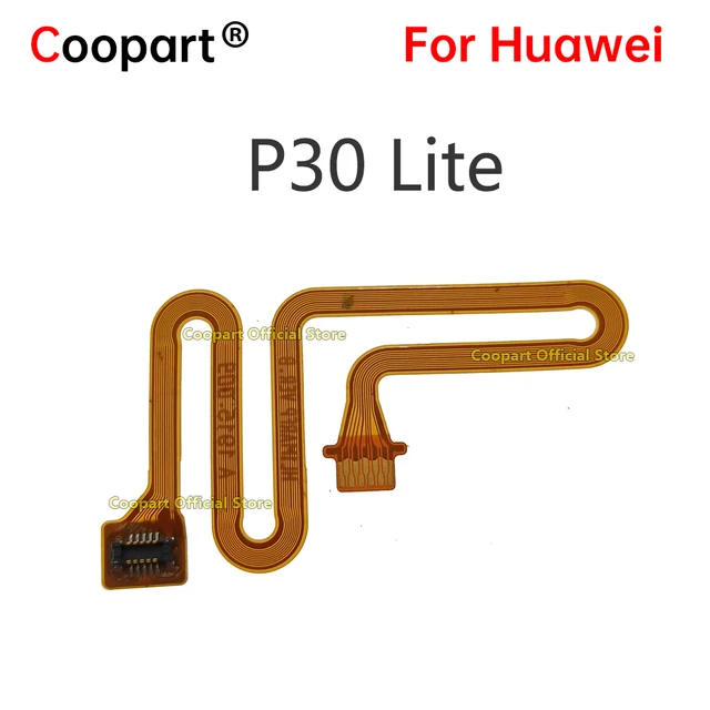 For Huawei P30 Lite Touch ID Fingerprint Sensor Scanner Connector Home ...