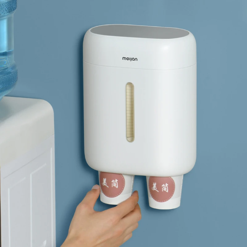 Soporte-para-vasos-desechable-dispensador-autom-tico-de-vasos-soporte-para-vasos-de-papel ...