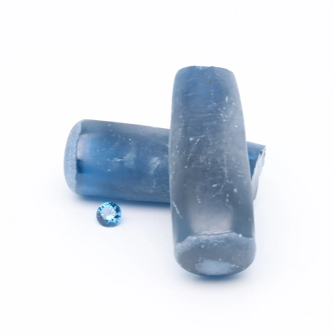 Lab-Created-Aquamarine-Dark-Blue-119-Synthetic-Spinel-Faceting-Rough ...