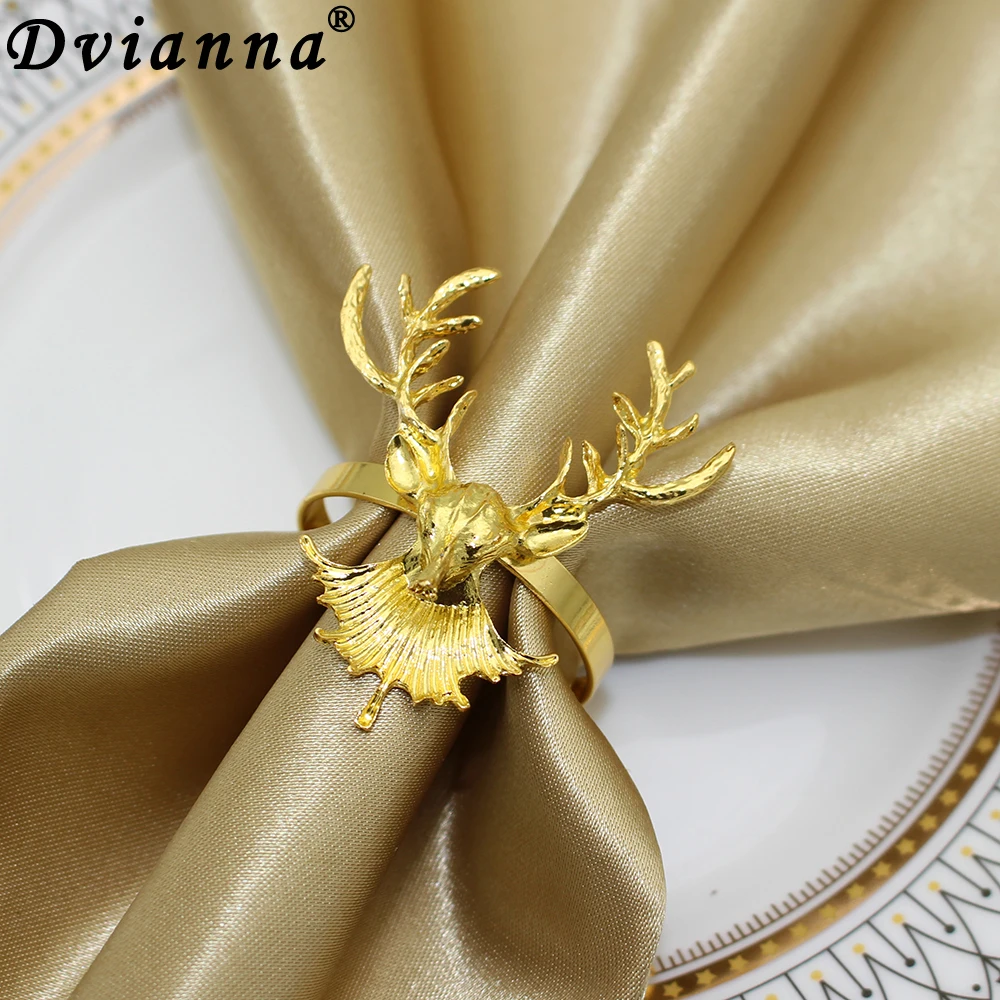 6Pcs-Christmas-Napkin-Rings-Xmas-Wreath-Elk-Snowflake-Napkin-Holder-for ...