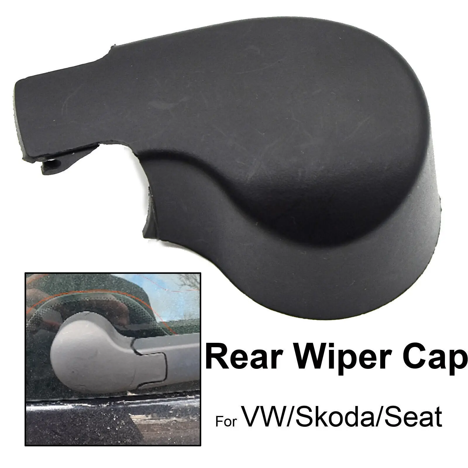 Wiper Car Rear Wiper Arm Nut Cover Cap For VW Golf MK6/MK7 Passat B8 ...