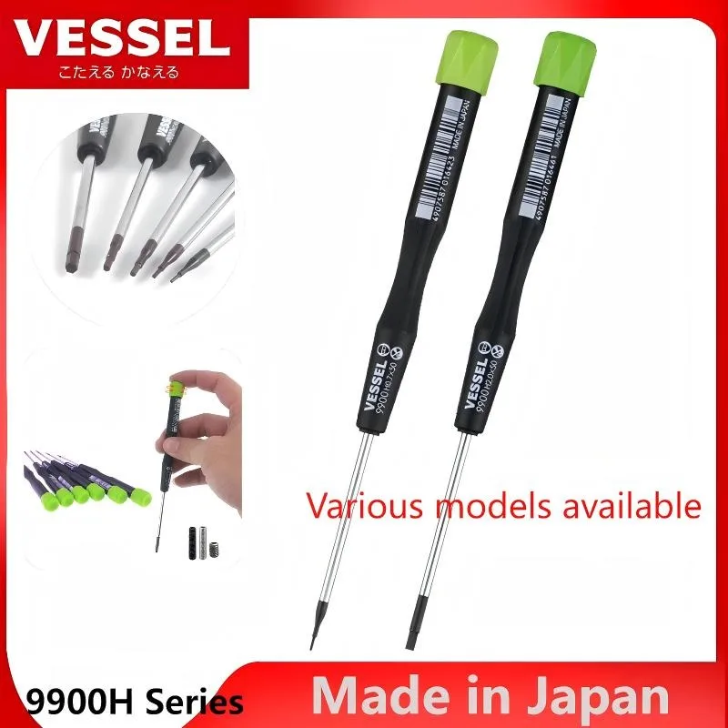 VESSEL JIS Precision Screwdriver, Mini Hex For mobile phones/computers ...