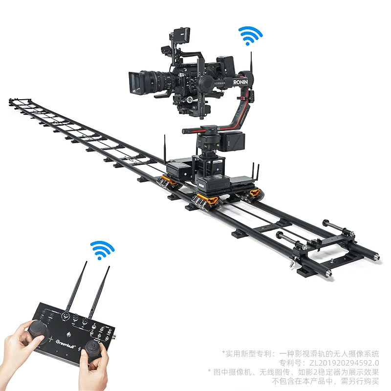 Greenbull-XT30-16-Wheel-Track-Dolly-Motion-Slider-Track-Shooting-System ...