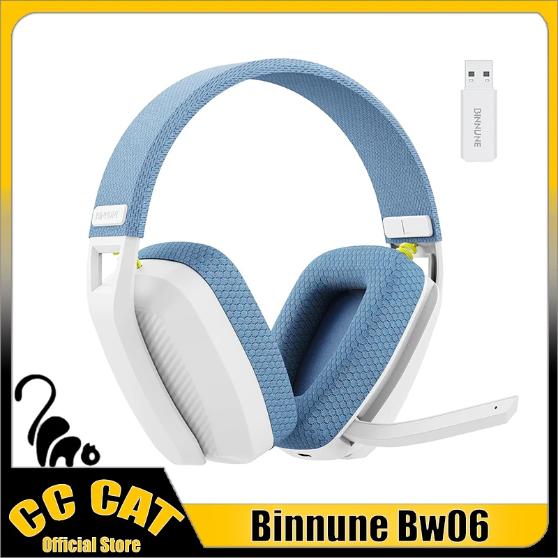 Binnune-Bw06-2-4ghz-Headphone-Wireless-Bluetooth-Gaming-With-Mic ...