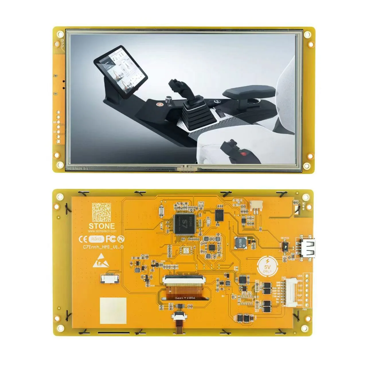 7-0-Inch-TFT-LCD-Monitor-With-Controller-Display-Includes-Processor ...