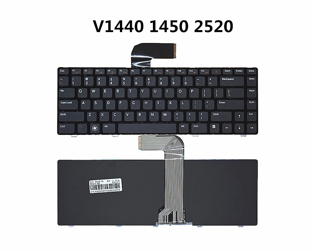 New-Original-Laptop-US-Keyboard-For-Dell-Vostro-1440-1450-2420-2520 ...