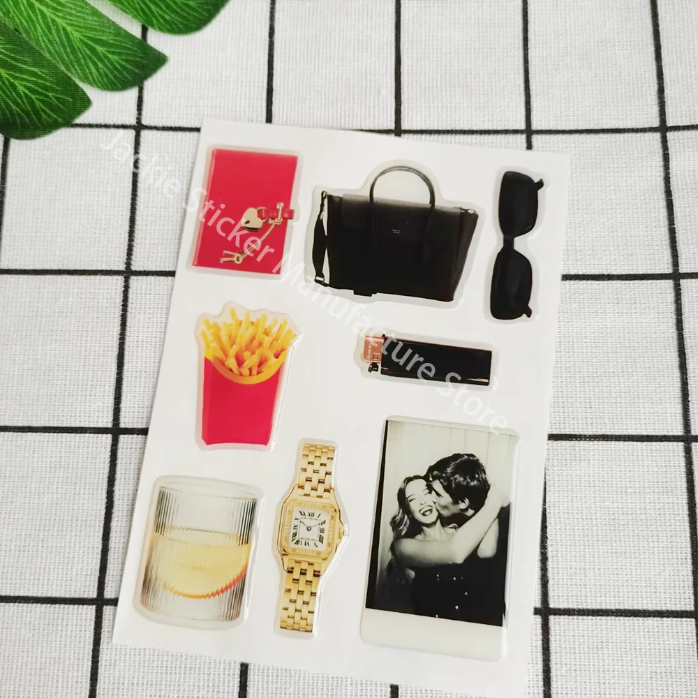 crystal decorative 3D phone case sticker personalized fashion glass ...