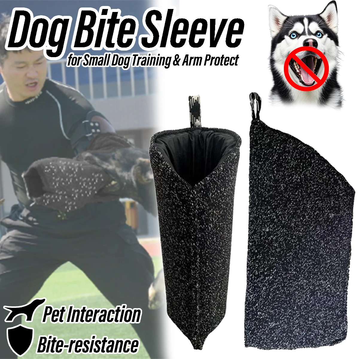 Portable Dog Training Sleeve Pet Bite Target Bite Sleeve Dog Training ...