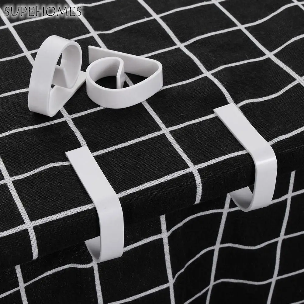 5pcs-White-Tablecloth-Clip-Fixing-Tablecloths-Plastic-Anti-slip-Table ...