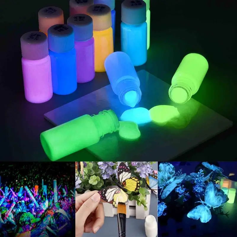 30g-Luminous-Fluorescent-Pigment-Paint-Neon-Phosphor-Glitter-Bright ...
