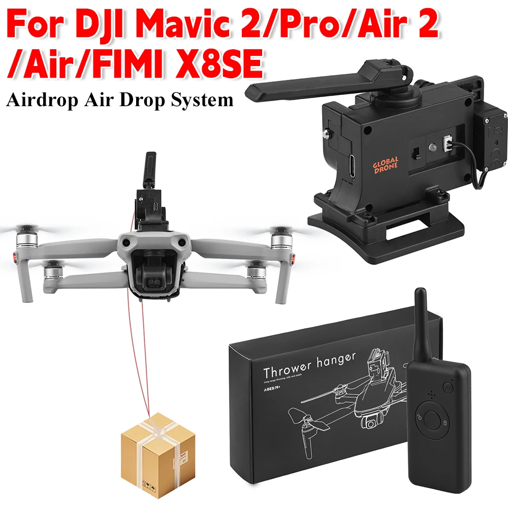 Drone-Thrower-Airdrop-Air-Drop-System-for-DJI-Mavic-2-Pro-Air-2-Air ...