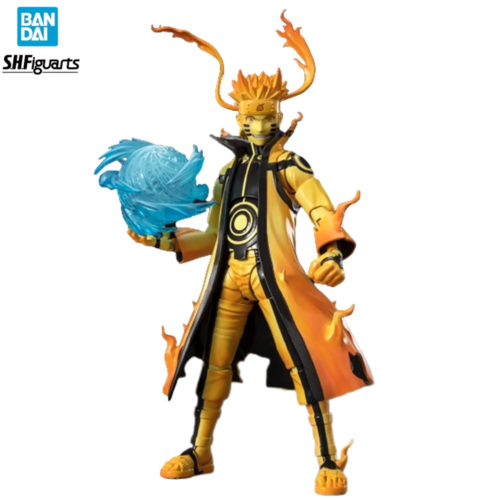 Original-BANDAI-S-H-Figuarts-Anime-Figure-Uzumaki-Naruto-Kurama-Link ...
