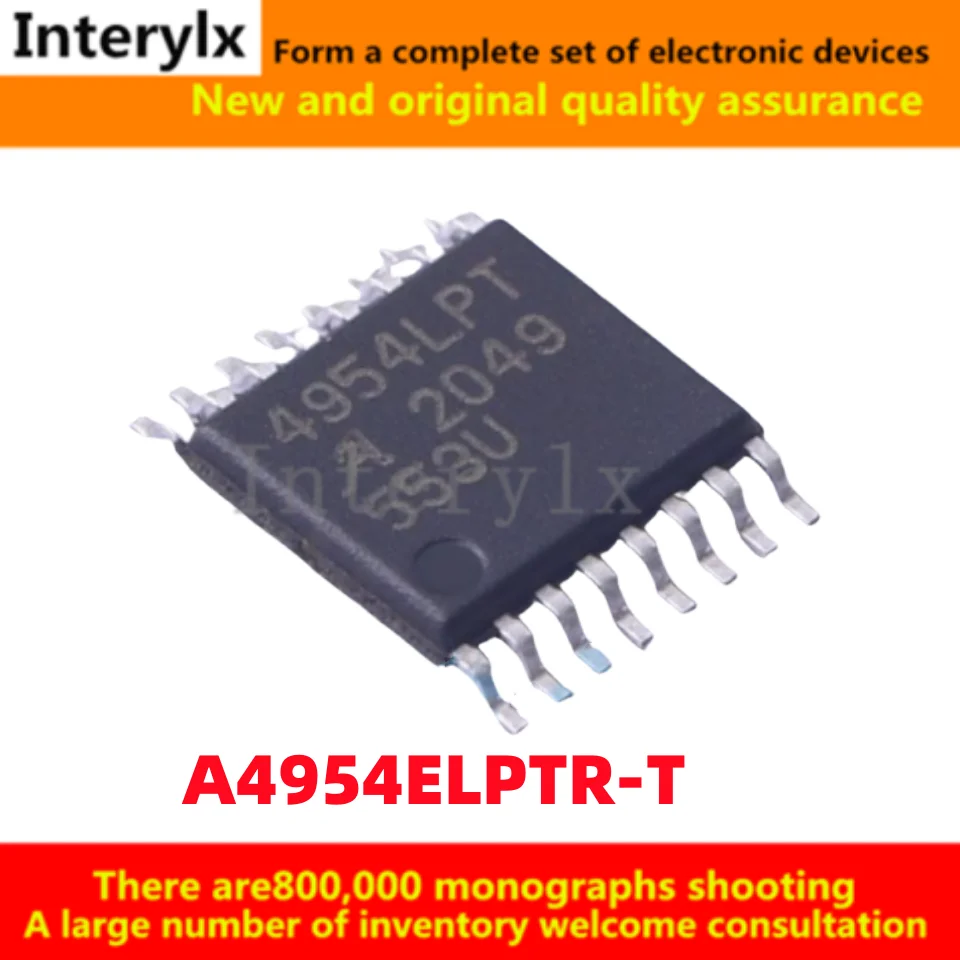 1-10Pcs-A4954LPT-4954LPT-TSSOP16-A4954ELPTR-T-A4954ELP-Silkscreen ...