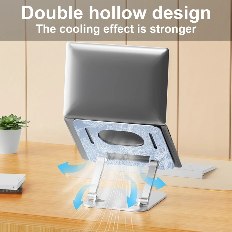 Laptop-Stand-Adjustable-Height-Heat-Dissipation-Bracket-for-Up-to ...