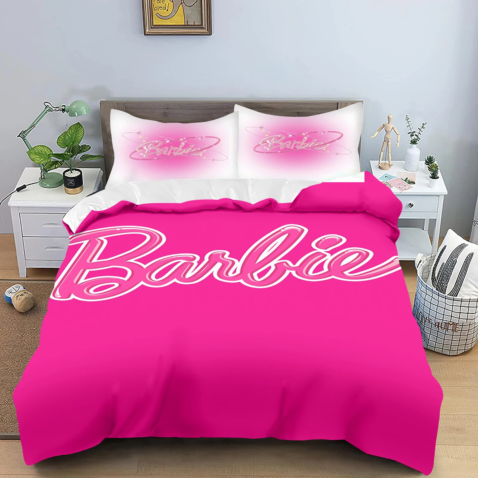 Barbie-Princess-Quilt-Cover-Cartoon-Anime-Duvet-Printed-Comforter ...