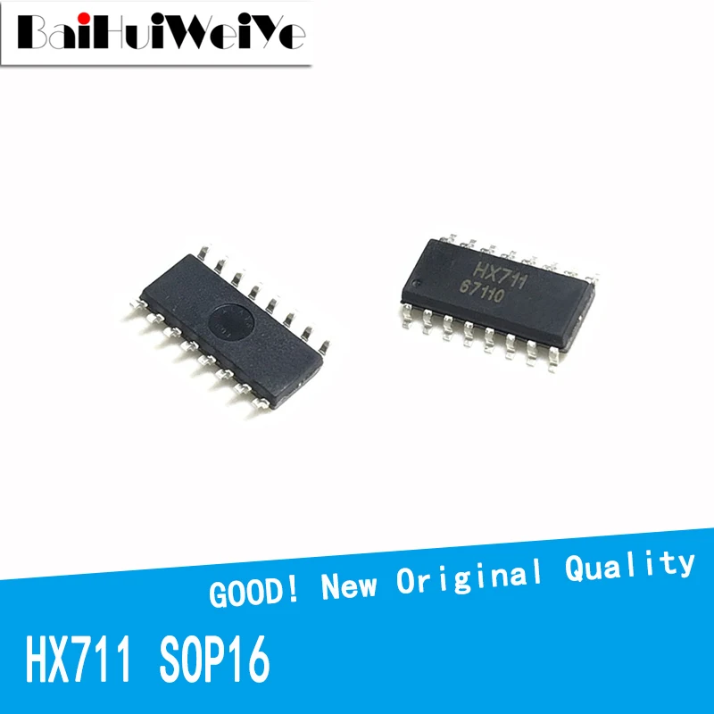 10pcs/lot Hx711 Sop16 Smd Sop-16 Special Chip Ic For 24 Bit Precision ...