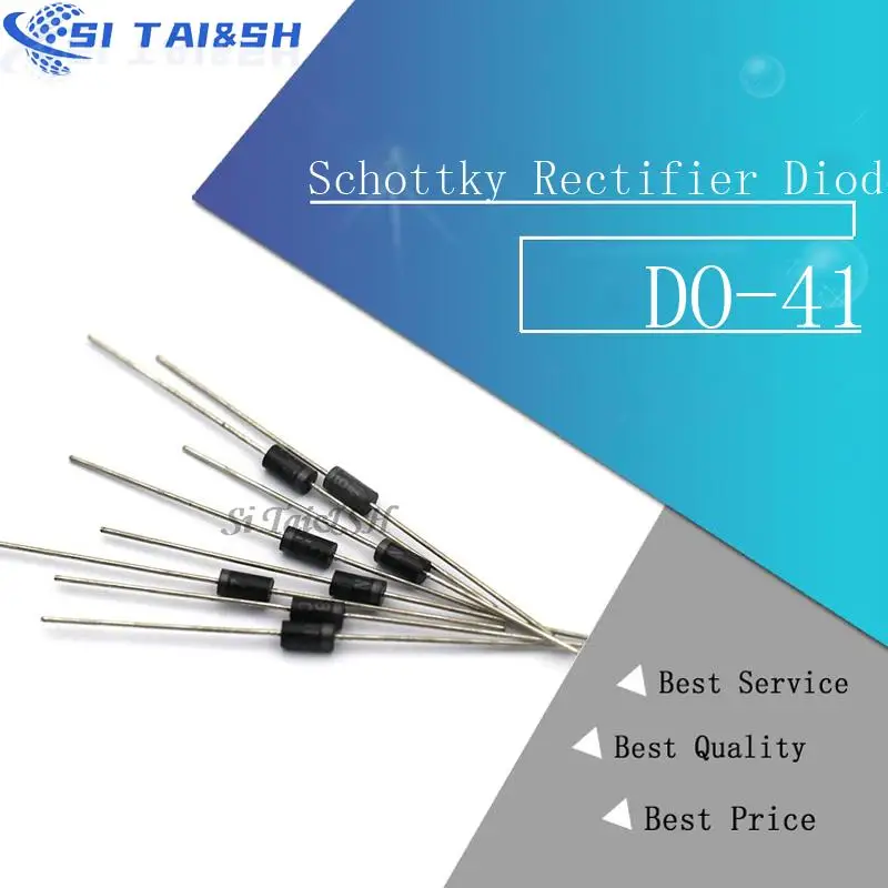 100PCS-Schottky-Rectifier-Diode-1N5817-1N5819-1N5399-1N4937-1N4004 ...