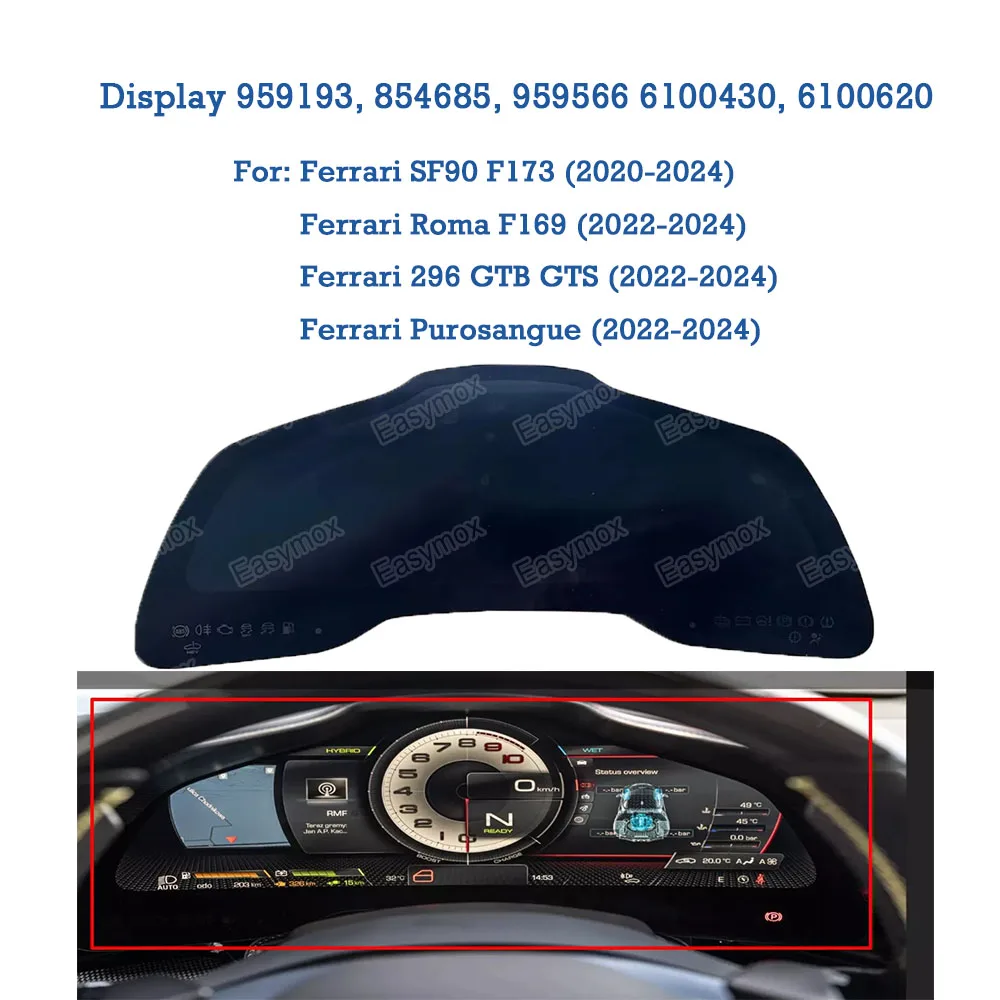 Origianl-LCD-Display-for-Ferrari-SF90-Roma-296-Purosangue-2022-2024 ...