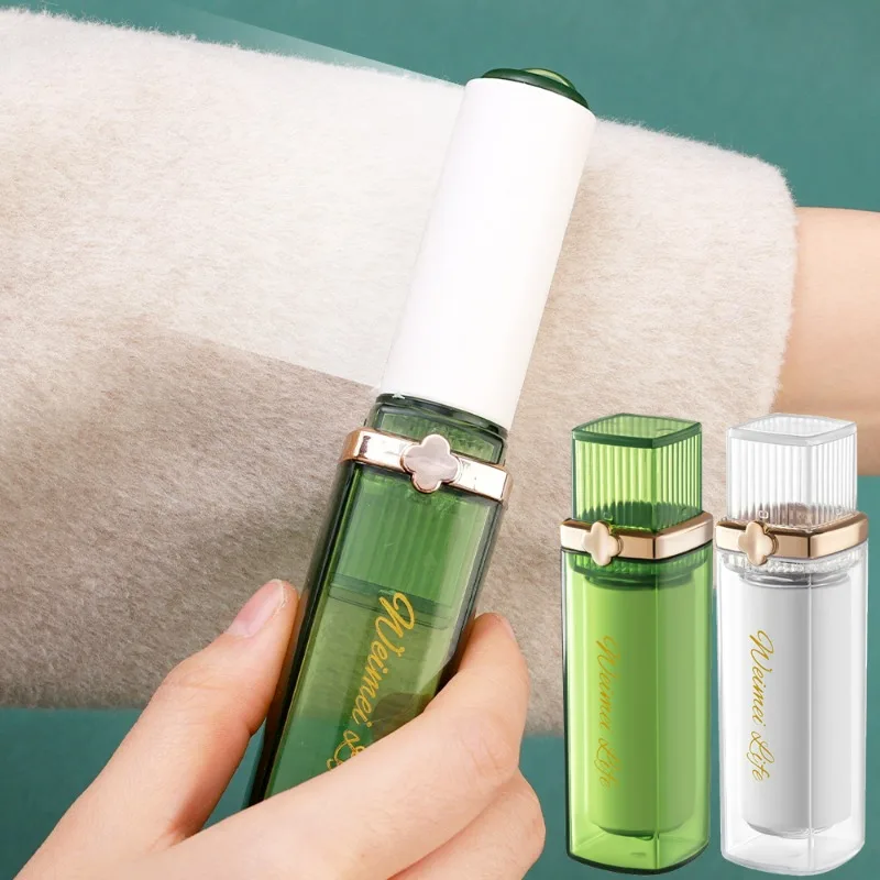 Mini Lint Roller Tearable Roll Paper Hair Remover Portable Travel Lint ...