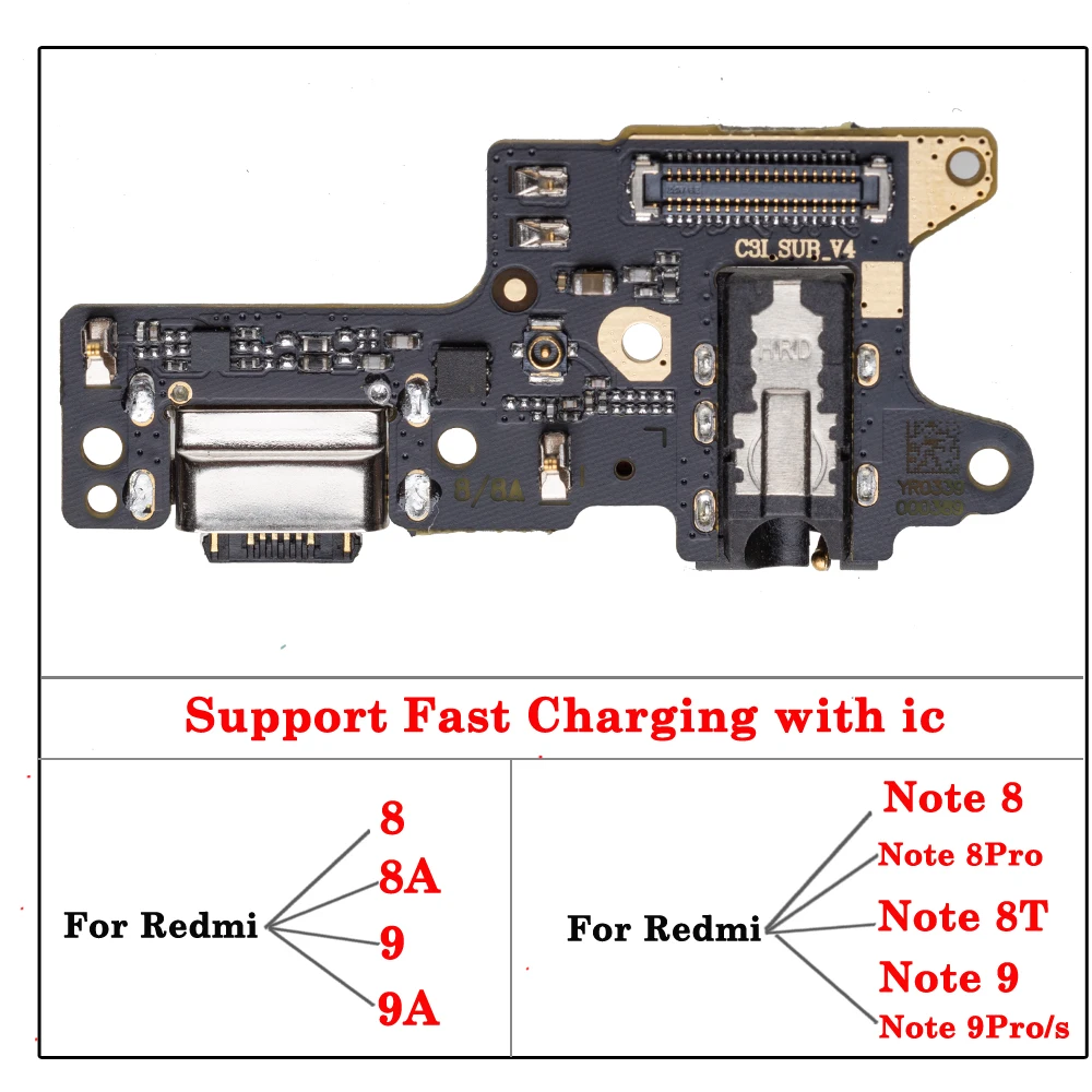 1 Buah Fleksibel Konektor Port Pengisi Daya USB Bawah untuk Xiaomi ...