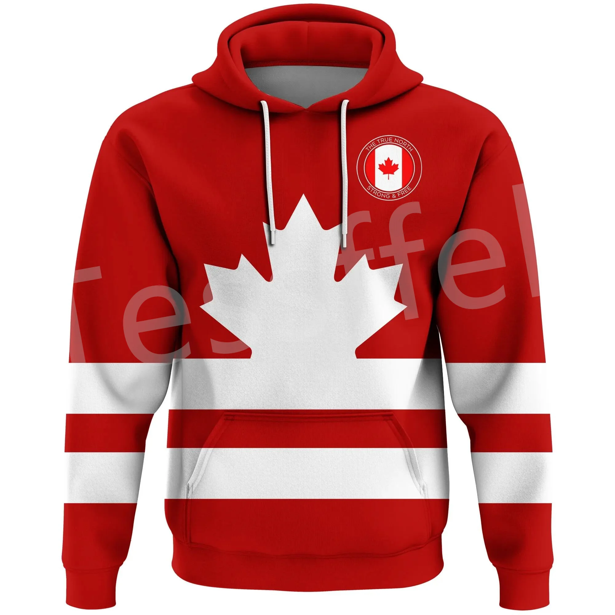 Tessffel-Canada-Maple-Leaf-Country-Flag-Tattoo-Retro-Long-Sleeves ...